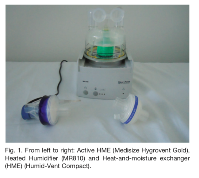 Humidification chez les patients trachéotomisés et dépendants du ...
